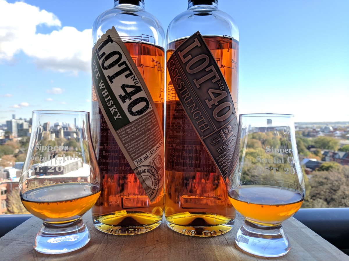 Lot 40 vs Lot 40 Cask Strength – Toronto Whisky Society
