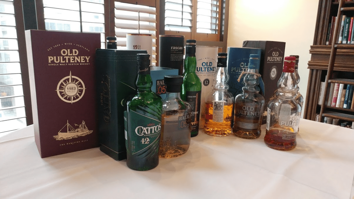 Lunch & Tasting with Malcolm Waring of Pulteney Distillery & Woodman ...